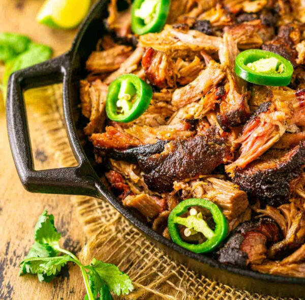 Smoked Carnitas (Mexican Pulled Pork) - Cooking With Times Right